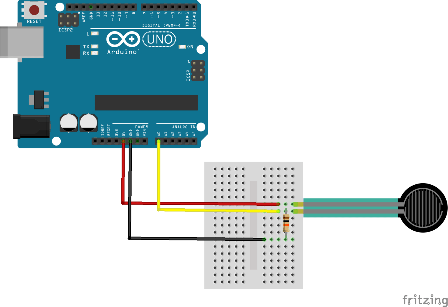 Force Sensitive Resistor Example 