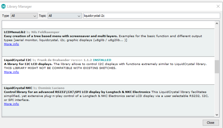 Displaying custom characters on an I2C LCD with an Arduino